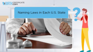Naming Laws in Each U.S. State - Birth Certificate Copy